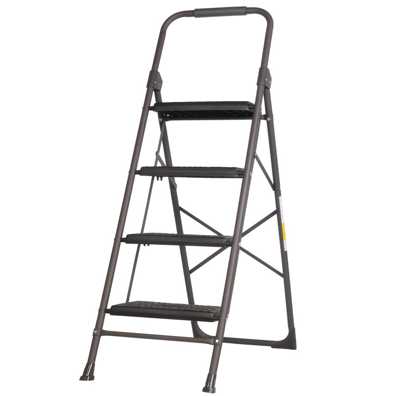 WFX Utility Pewamo 4 Step Steel Lightweight Folding Step Ladder Reviews Wayfair